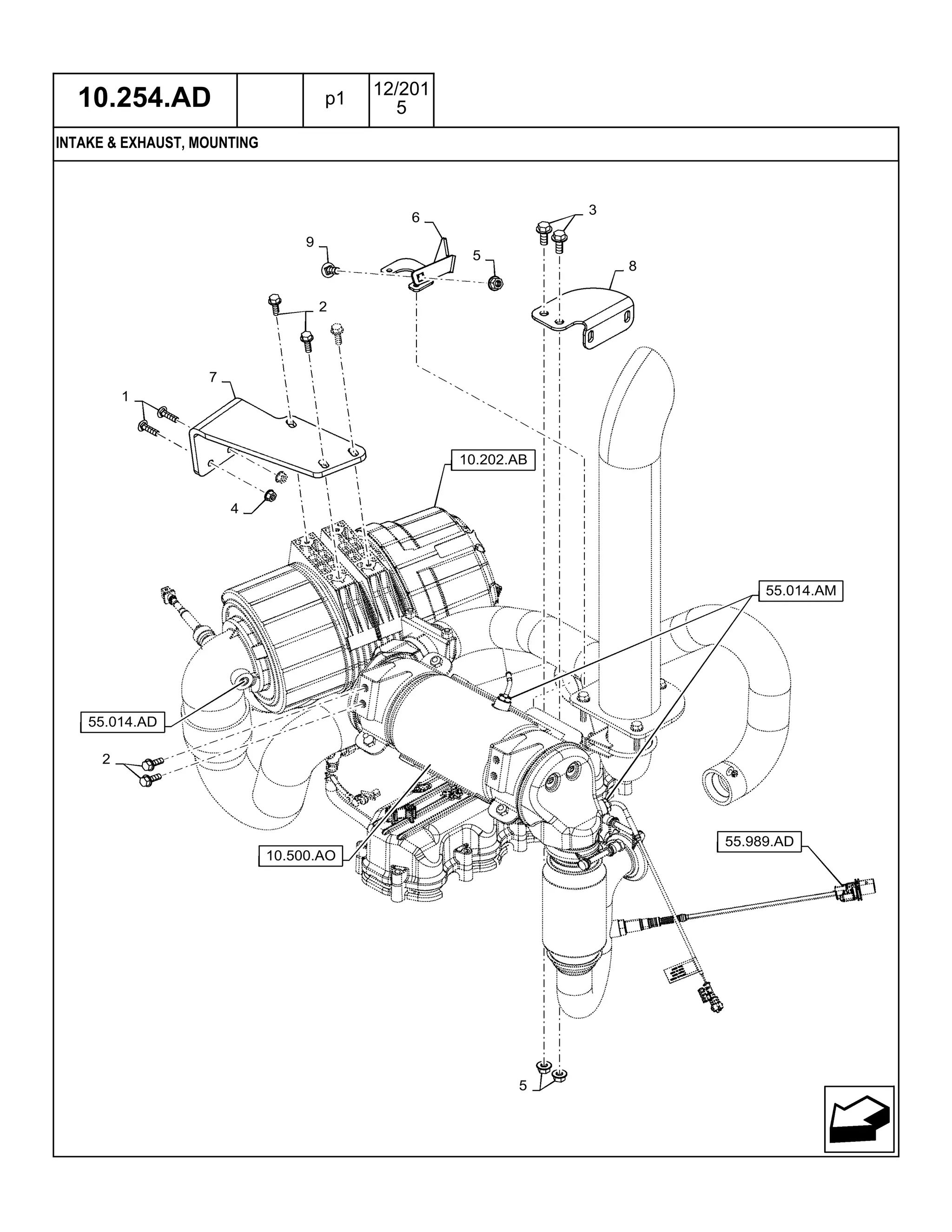 Case tr310 compact track loader tier 4 b parts catalogue manual | PDF