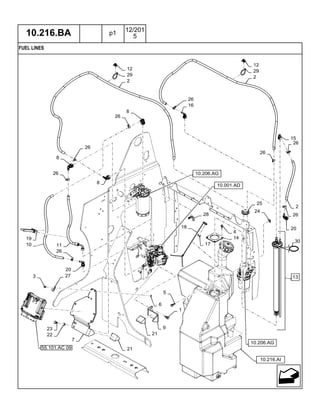 Case tr310 compact track loader tier 4 b parts catalogue manual | PDF