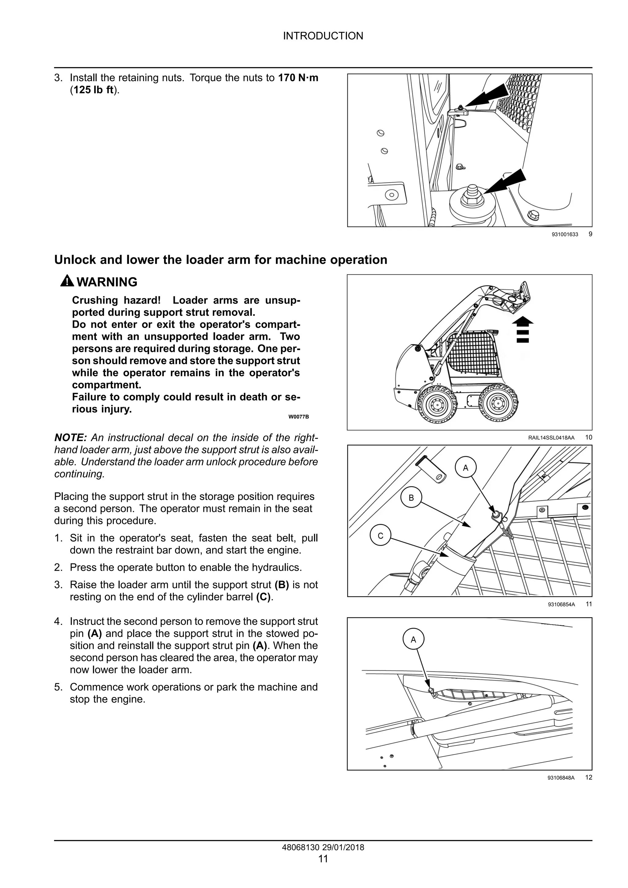 Case tr310 tier 4 b (final) alpha series compact track loader service ...