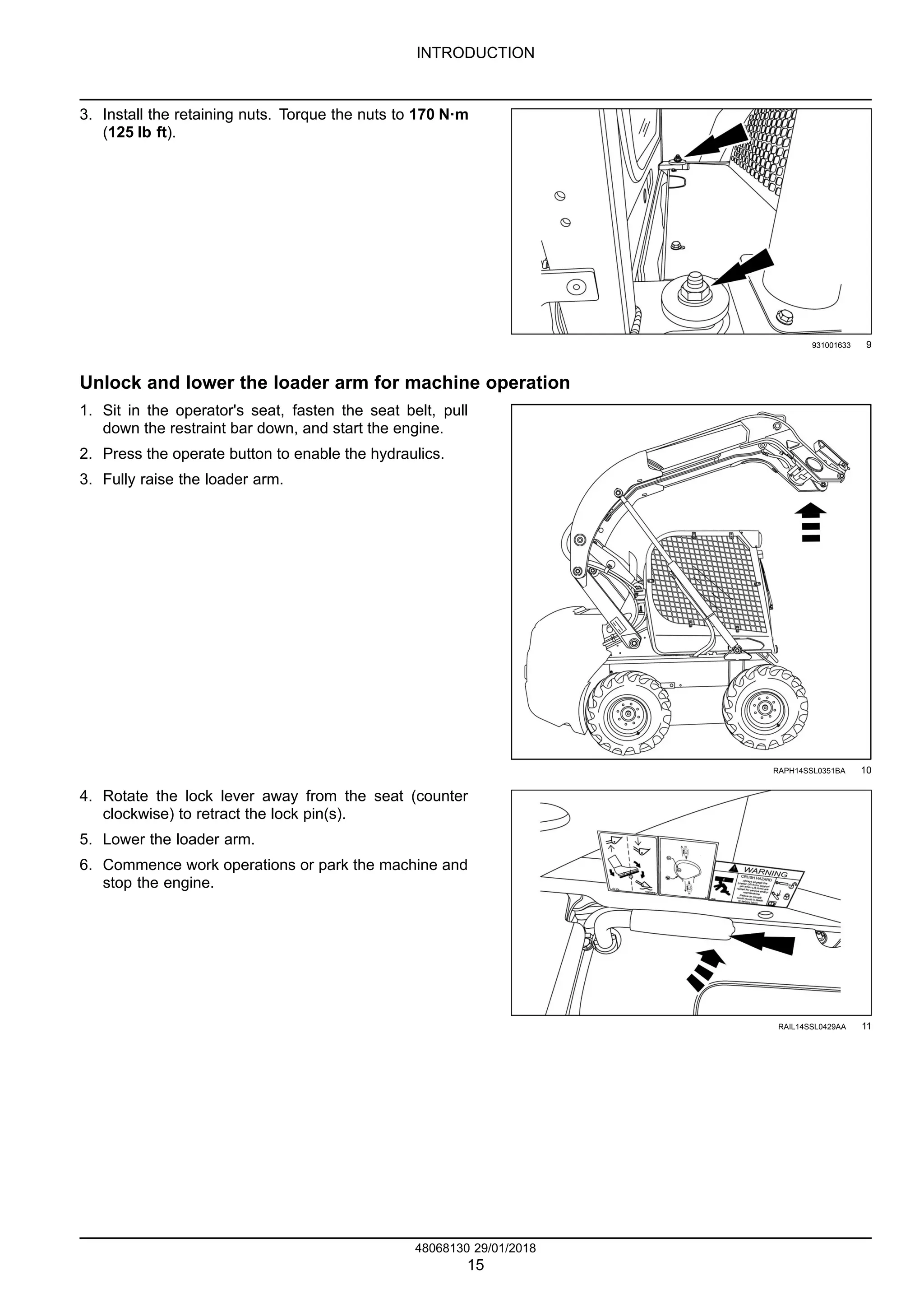 Case tr310 tier 4 b (final) alpha series compact track loader service ...