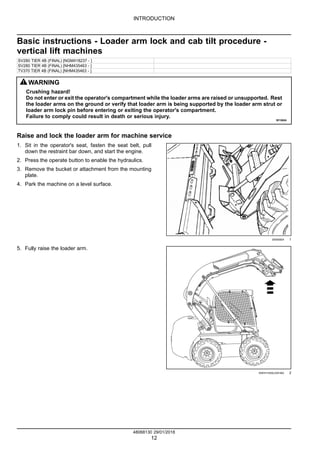 Case tr310 tier 4 b (final) alpha series compact track loader service ...