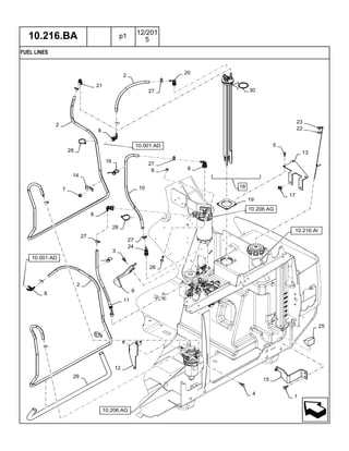 Case tr340 compact track loader tier 4 b parts catalogue manual | PDF