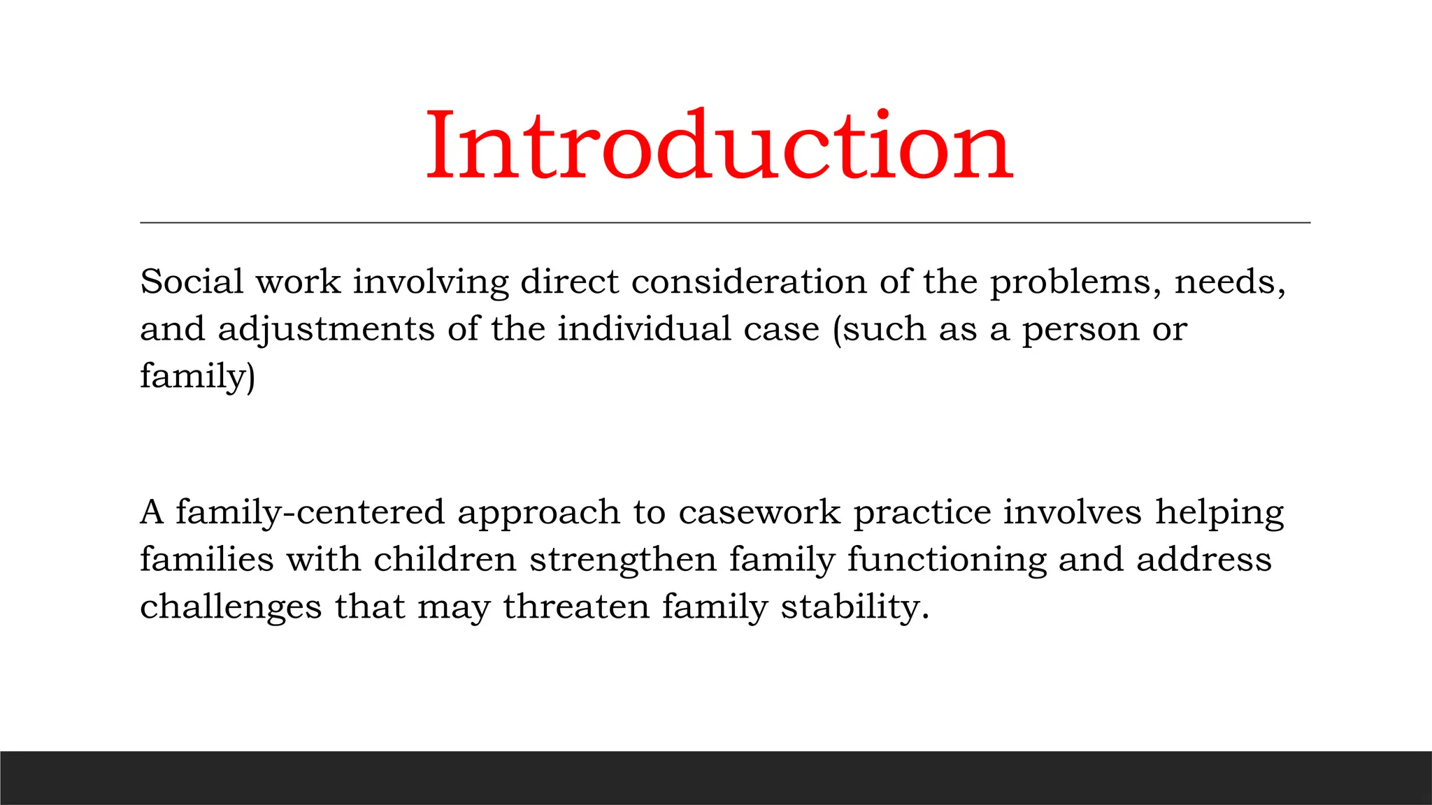 Unit 3. CASE WORK - Definition and Principles | PPTX