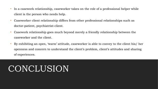 Unit 3. CASE WORK - Definition and Principles | PPT