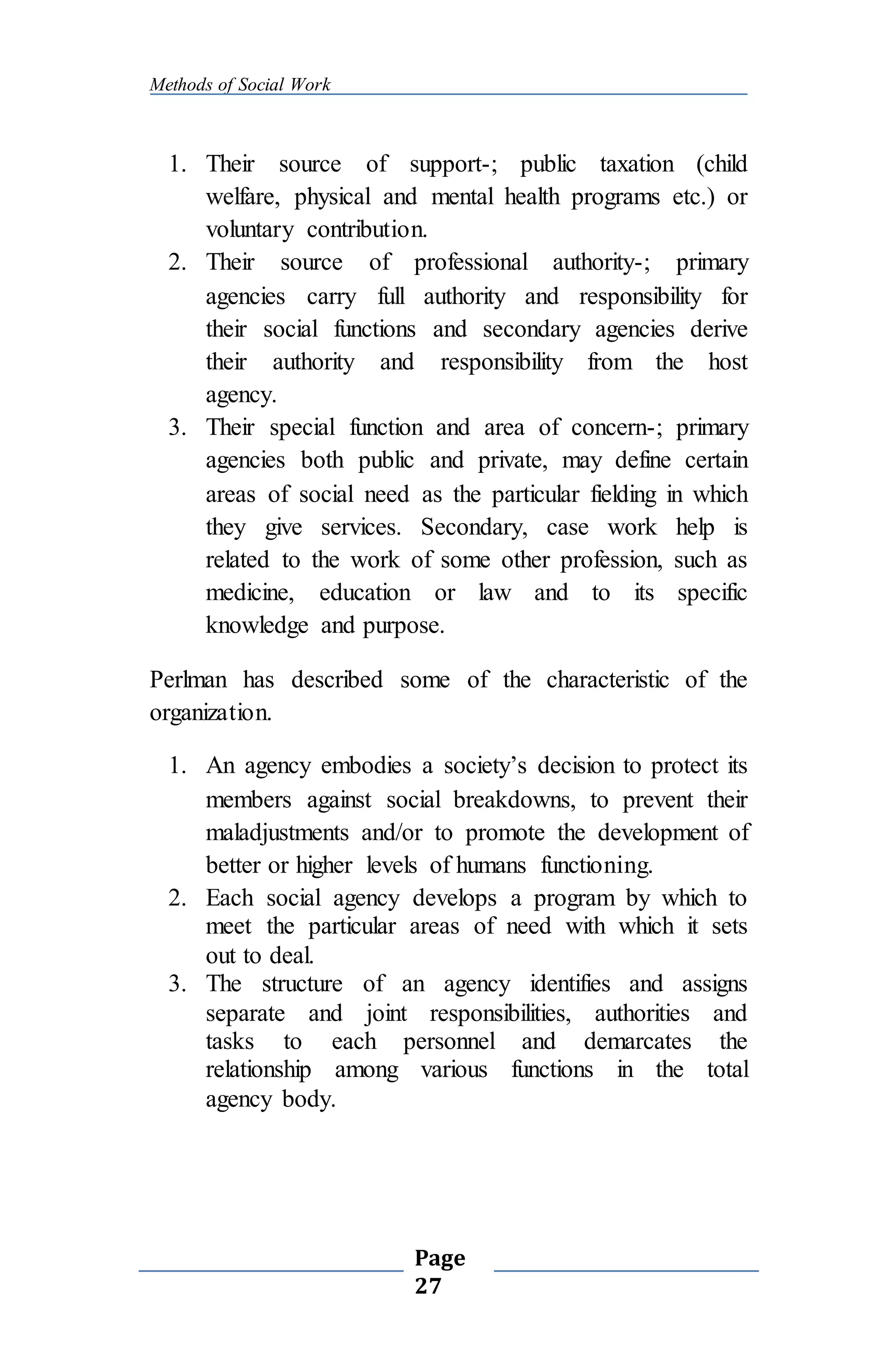 complete note of Casework | DOCX