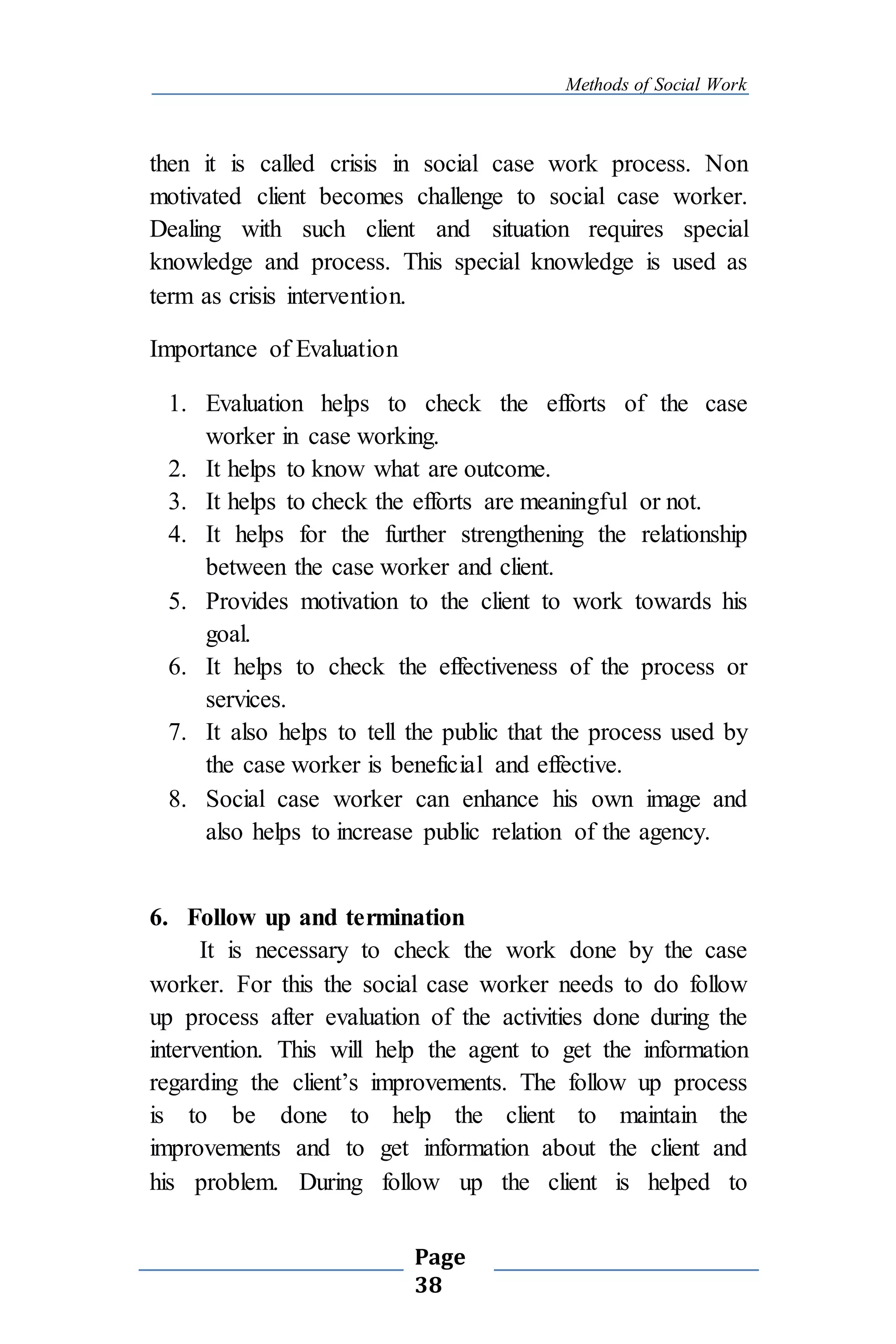 complete note of Casework | DOCX