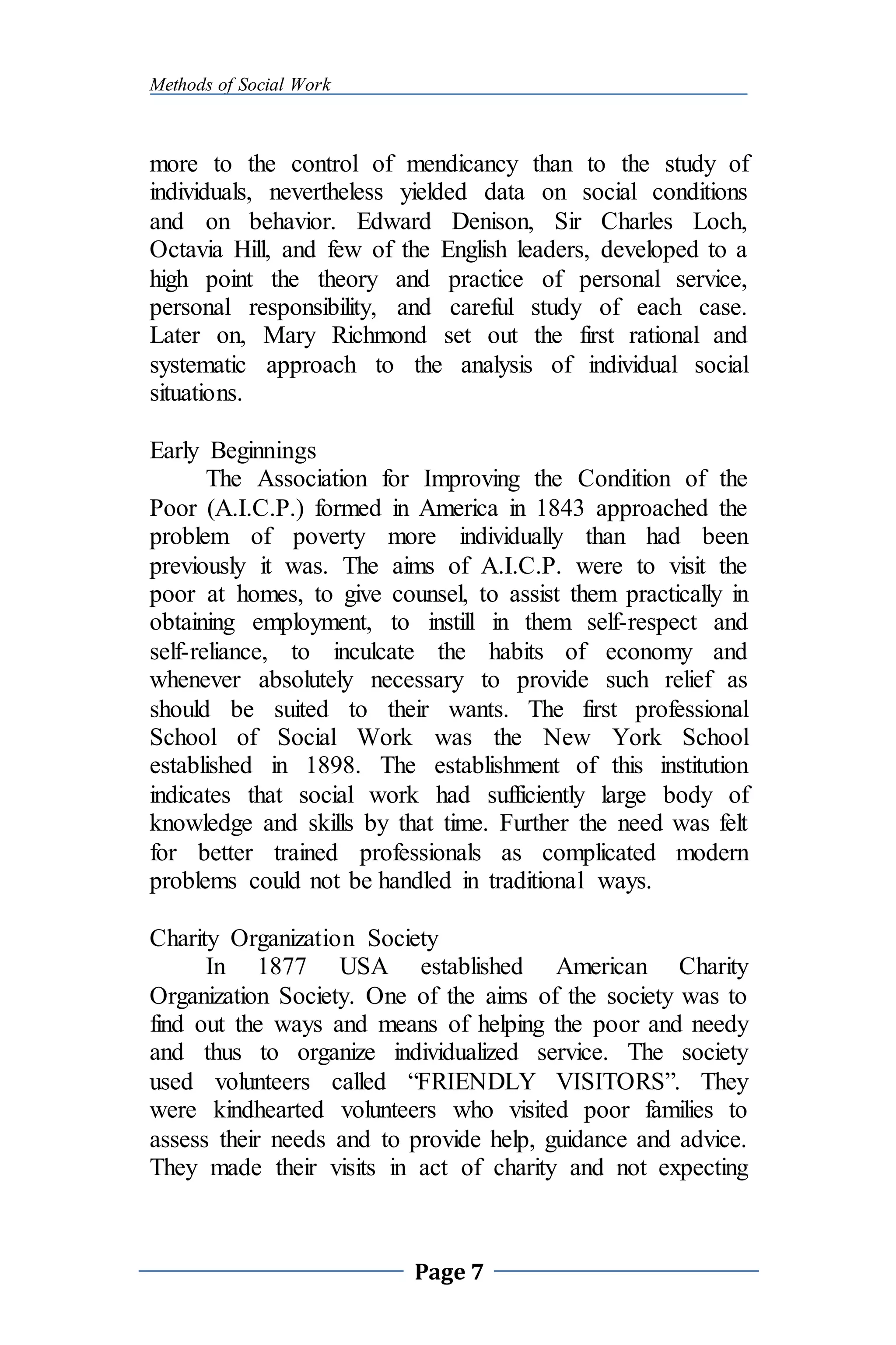 complete note of Casework | DOCX