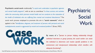 Casework in hospital setting-1.pptx . . | PPT