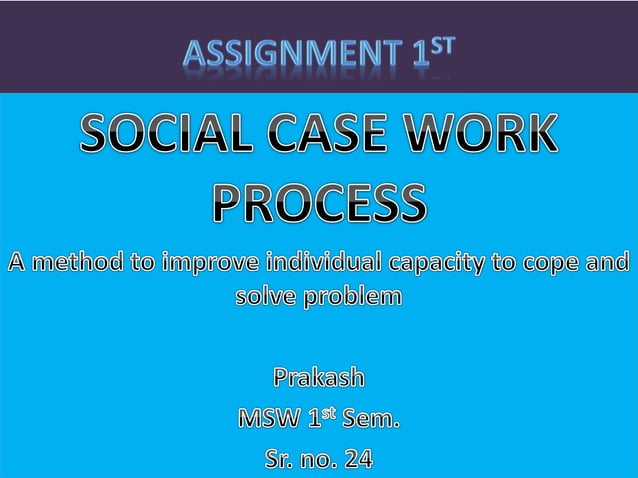 Case work process | PPTX