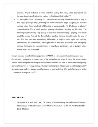 Case write up ent | DOC | Ear, Nose and Throat Conditions | Diseases ...