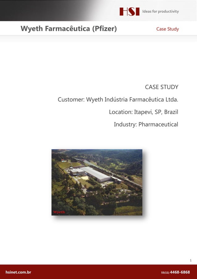 Performance Management Case at Wyeth (Pfizer) Brazil | PDF