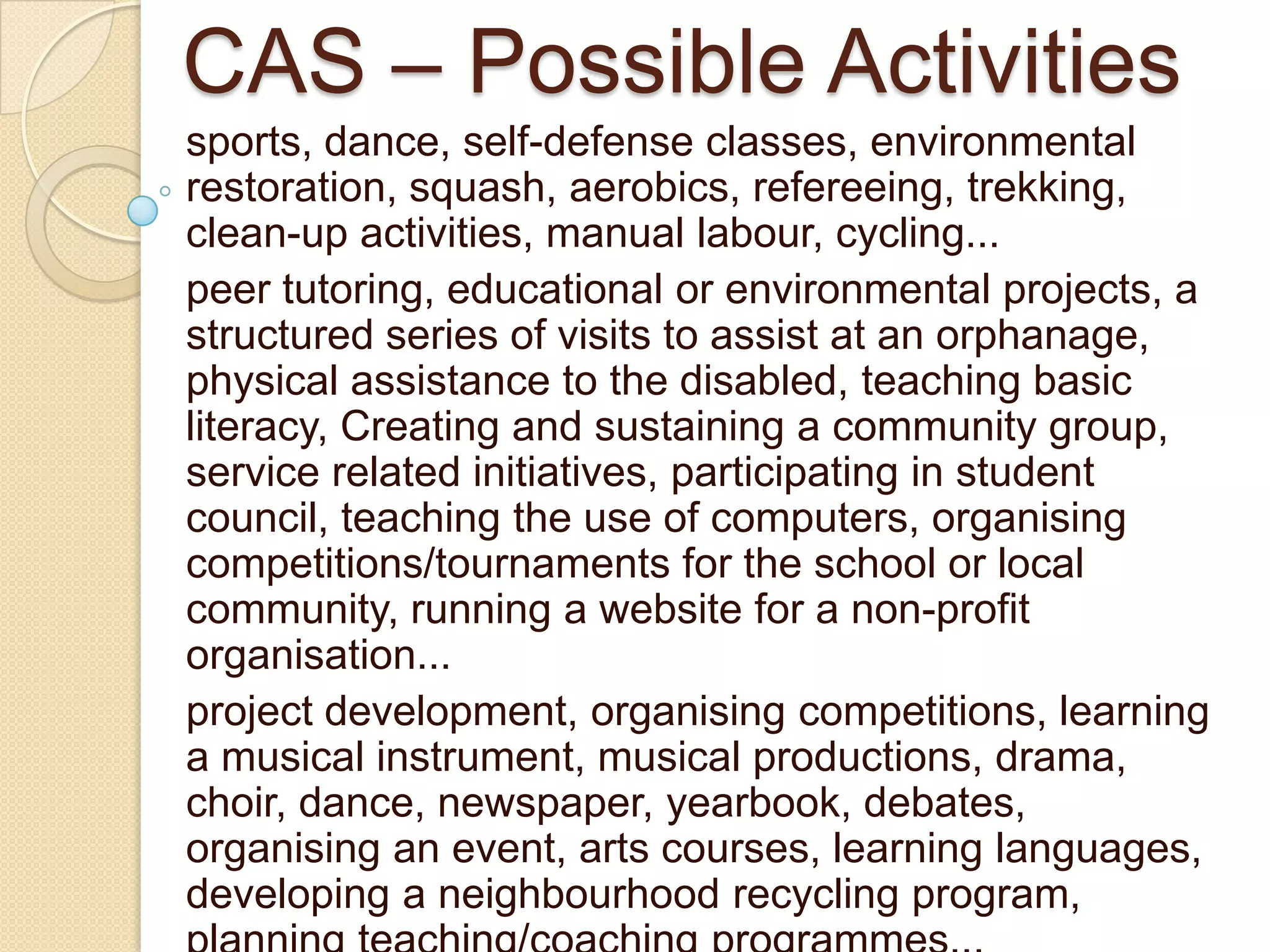 Cas expectations & reflections nov 29 | PPT