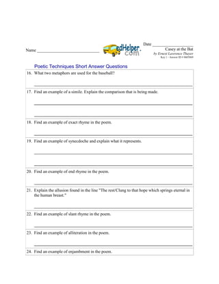 Casey at the bat | PDF