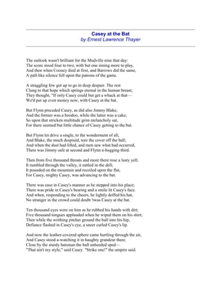 Casey at the bat | PDF