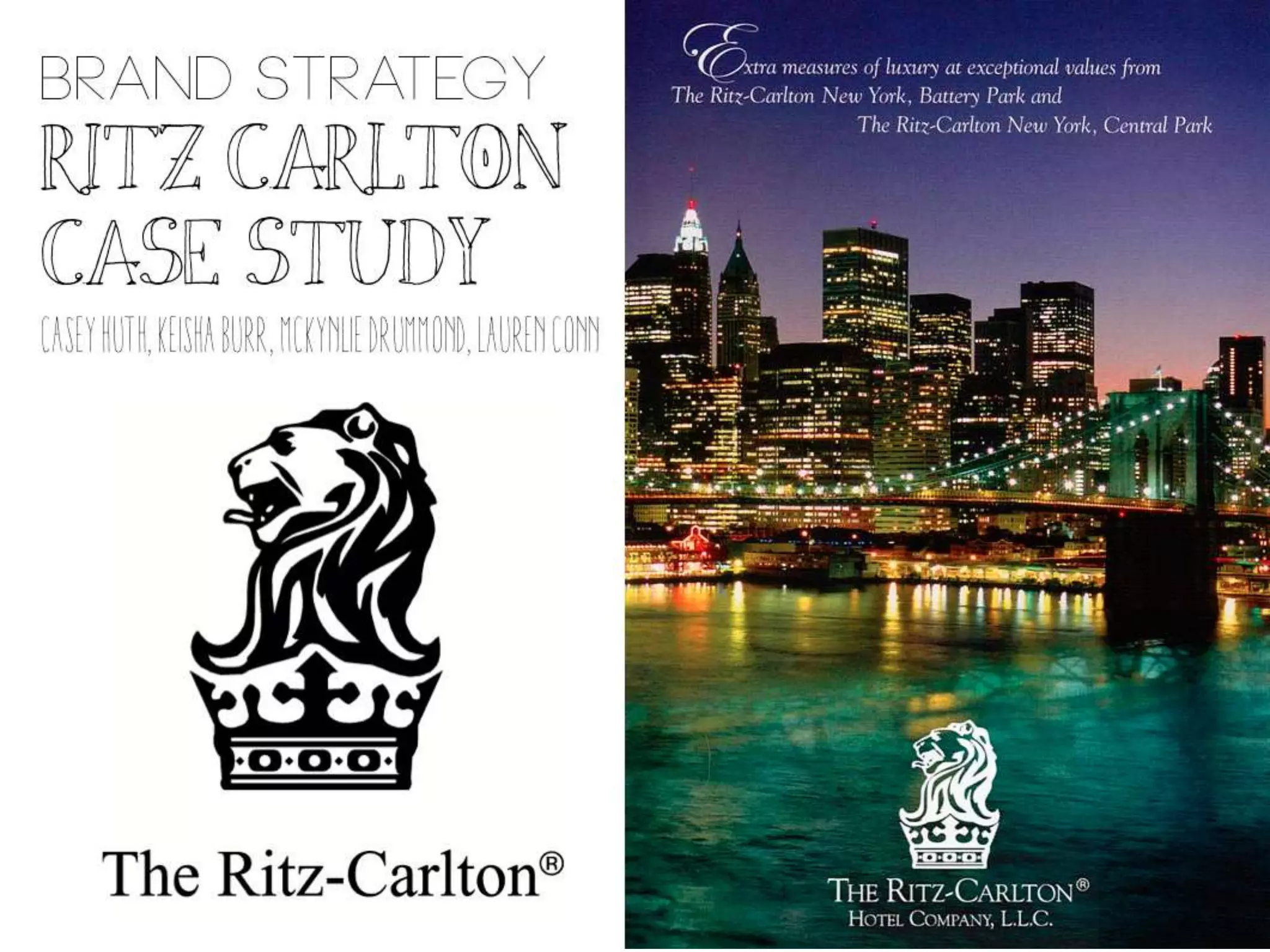 Ritz Carlton Brand Case Study | PPTX