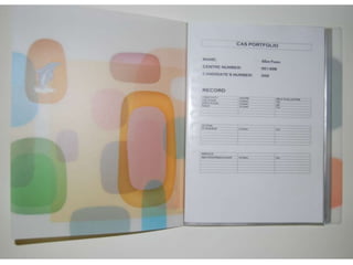 CAS Folder Examples | PPT