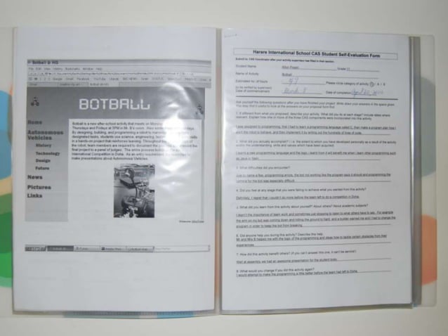 CAS Folder Examples | PPTX