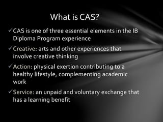 Cas for parents_and_students 2014 | PPTX