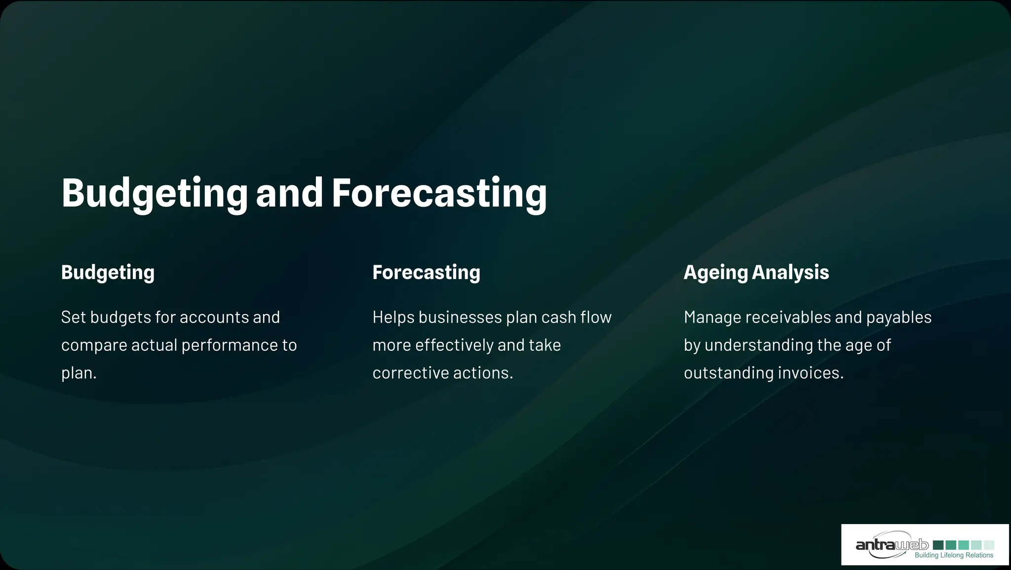 Cash Flow Management In Tally - Antraweb Technologies | PDF