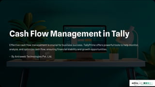 Cash Flow Management In Tally - Antraweb Technologies | PDF