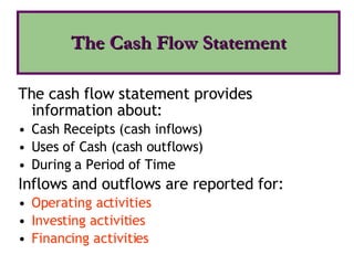 Cash Flow Statement | PPT