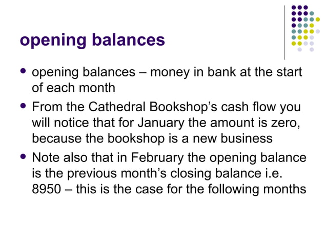 Cash flow forecasting | PPT