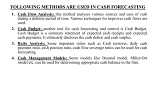 Cash management- Need, Motives, Models of Cash Management, Boumol Model ...