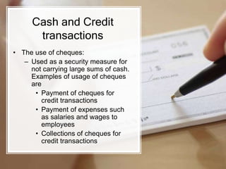 Cash and credit transactions | PPTX | Credit Cards | Personal Debt