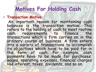 Cash and marketable securities management | PPTX