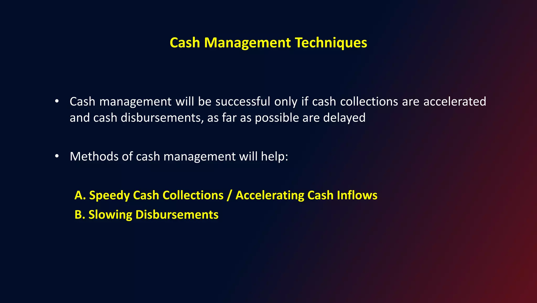 Cash and marketable securities management | PPTX