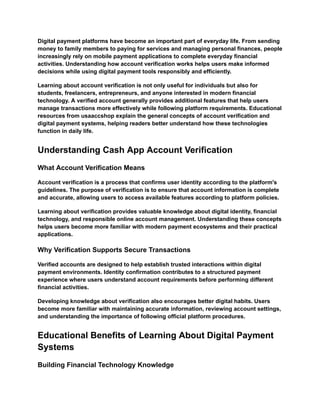 Cash App Account Verification for Secure Transactions.pdf