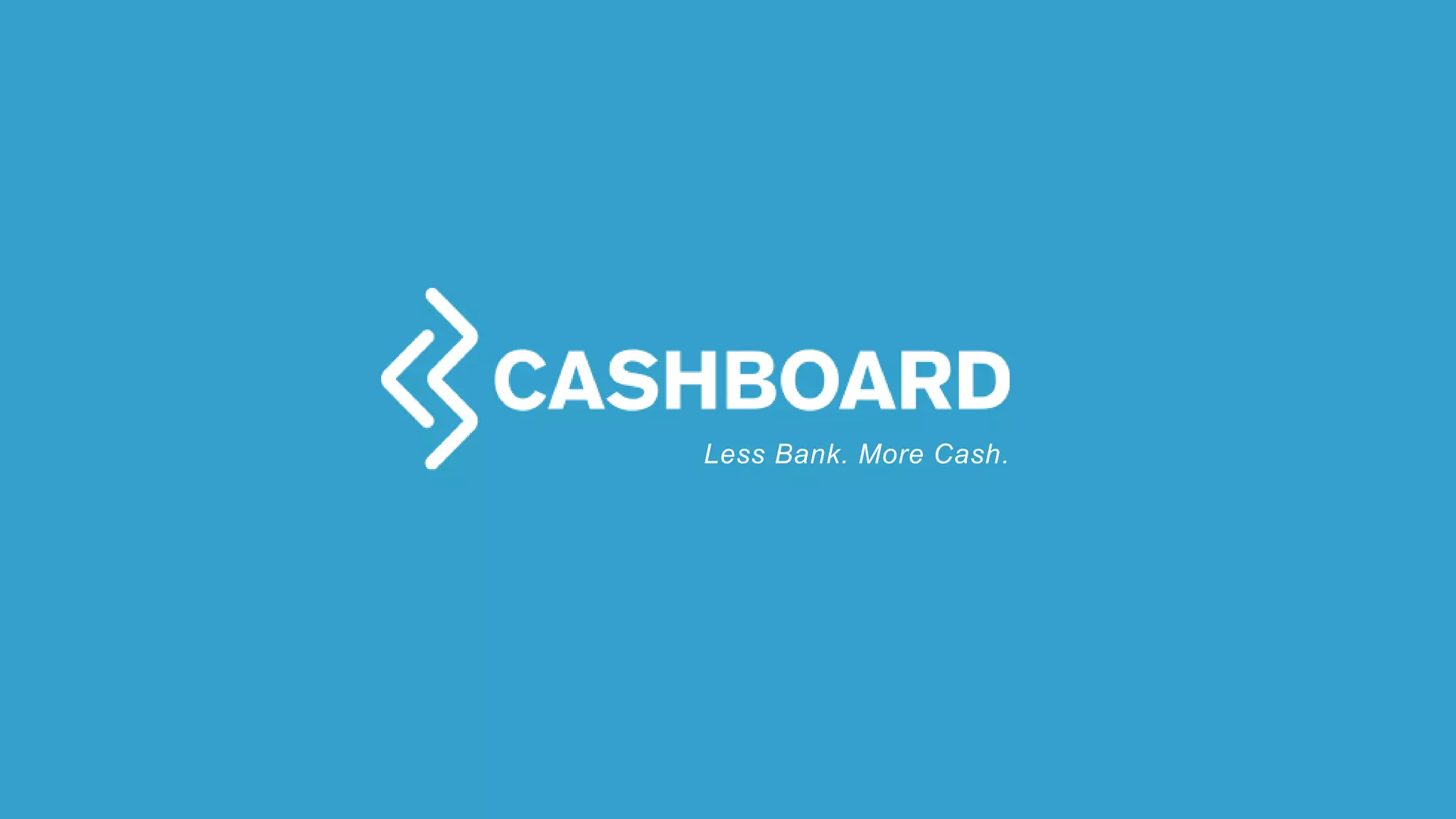 Cashboard - pitchdeck teaser 2016 | PPT