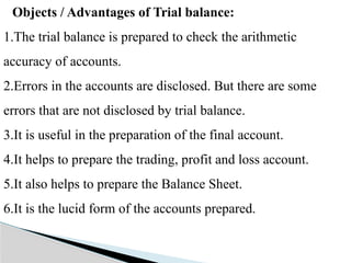 Cashbook and Errors in Financial Accounting | PPT