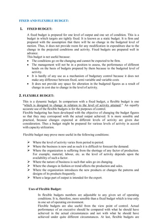 Cash budget reference material | PDF