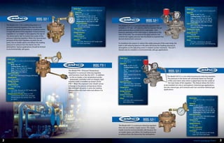 Cashco - Reguladores de alta capacidade | PDF