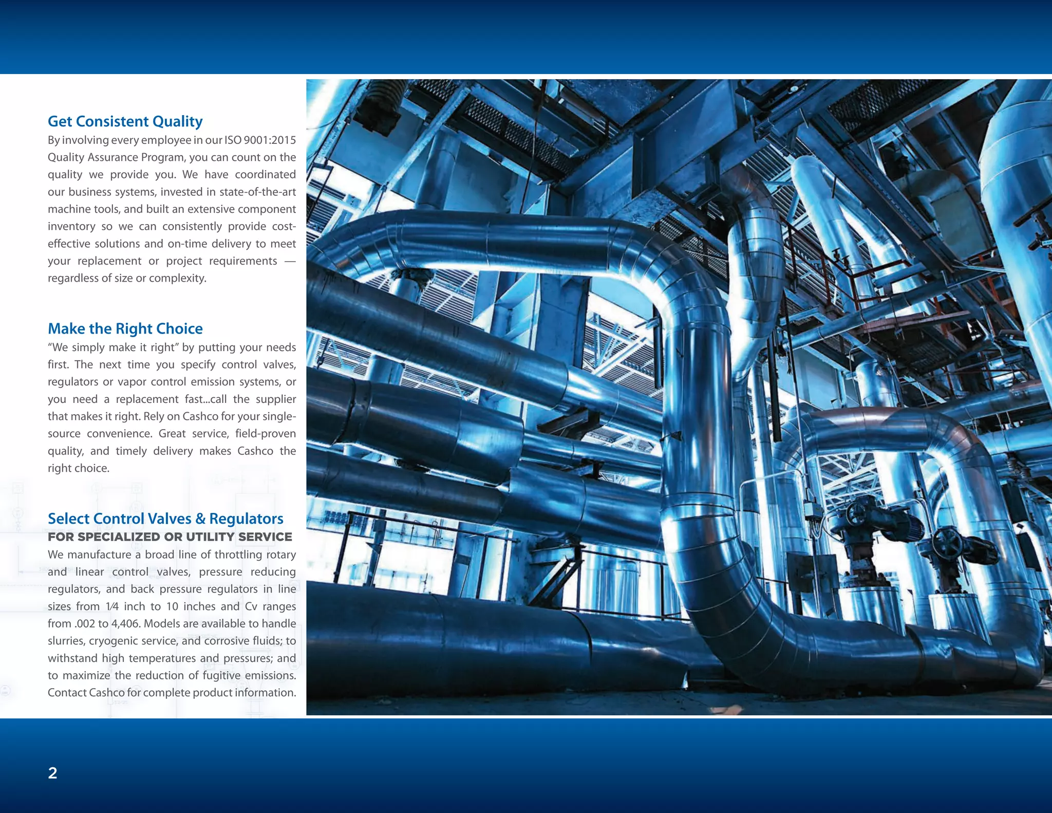 Cashco - Válvula de Controle | PDF