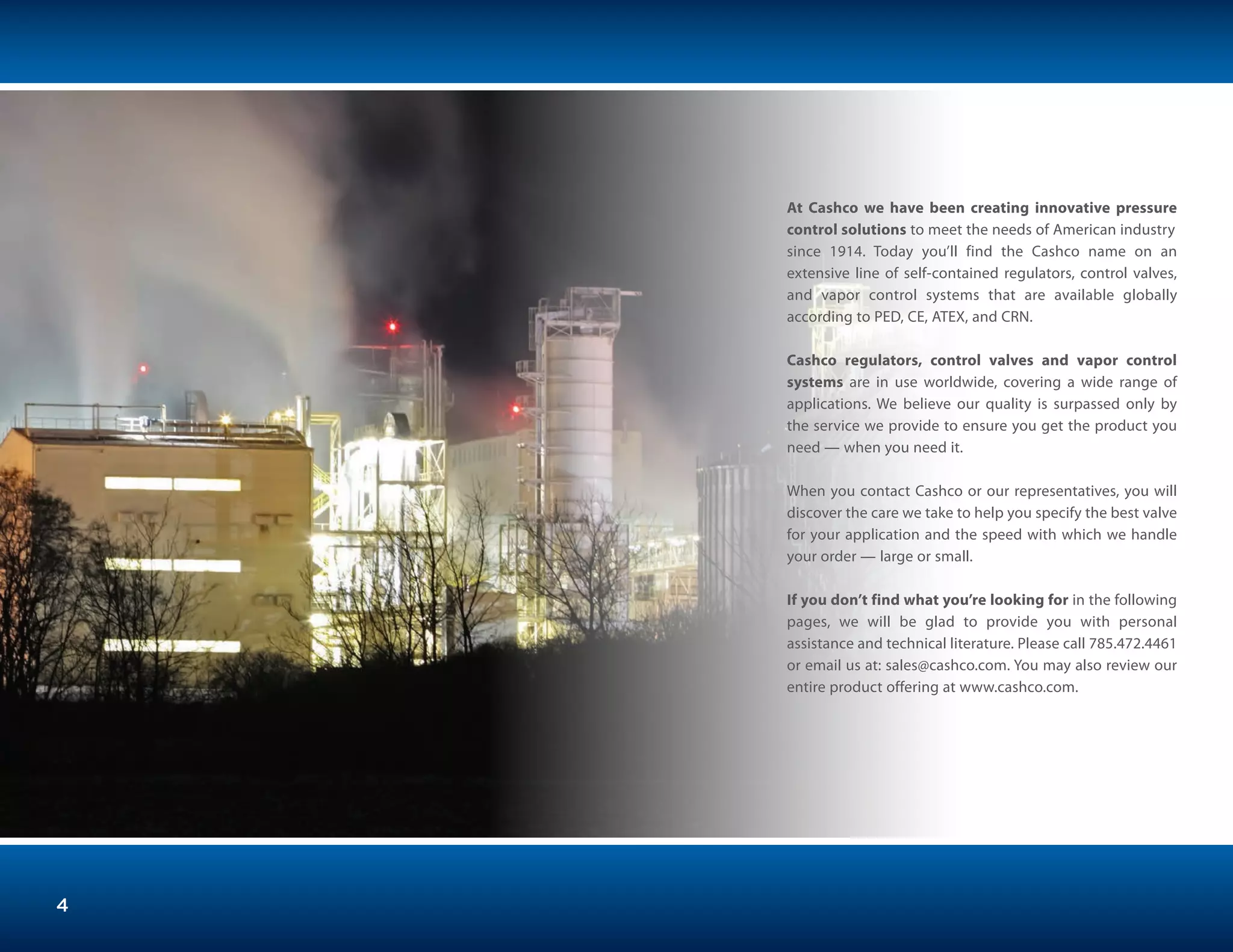 Cashco - Válvula de Controle | PDF