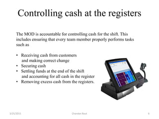 Cash Control - Retail | PPT