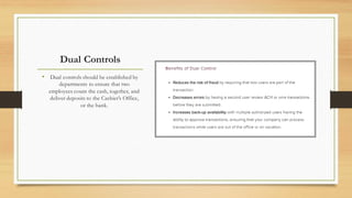 Cash Control Examples and Guidelines | PPT
