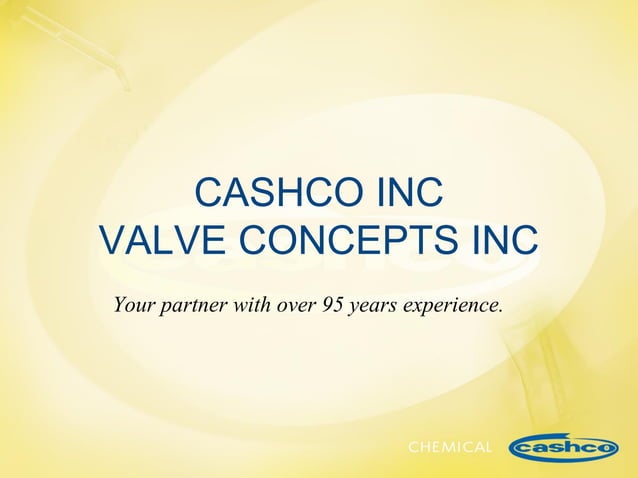 Cashco Products Presentation | PDF