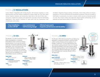 Cashco - Válvula de controle e reguladores sanitários | PDF