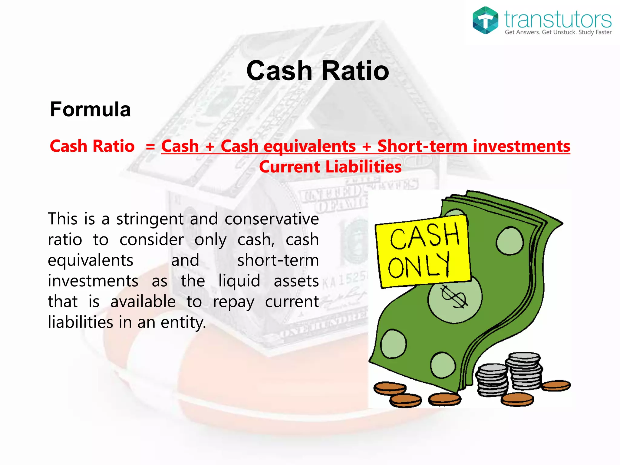 Cash Coverage | Finance | PPTX