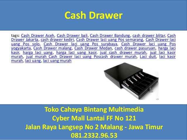 Jual Cash Drawer jual-cash-drawer