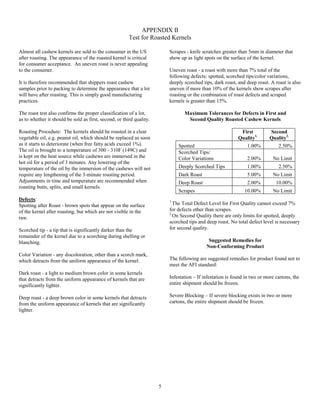 Cashews AFI P1 | PDF