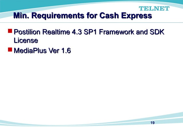 Cash Express For GTB | PPT