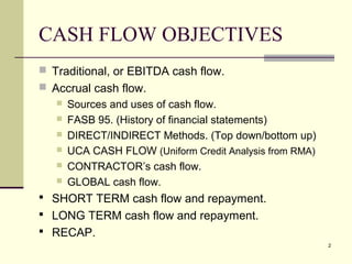 RMA-SOCL: Cash Flow Analysis (Blaine Morrison) | PPT