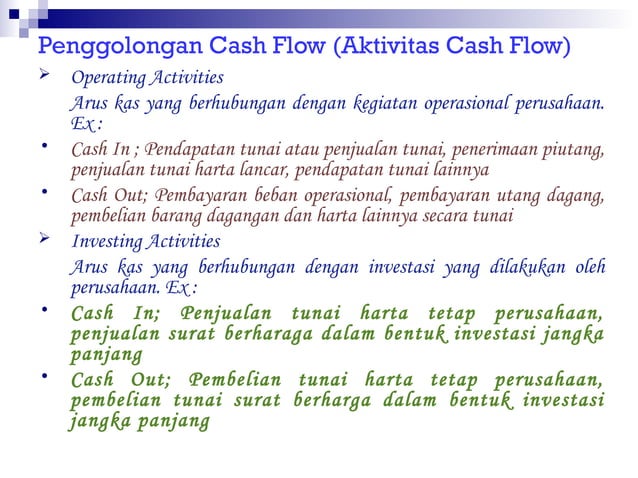 Cash flow | PPT