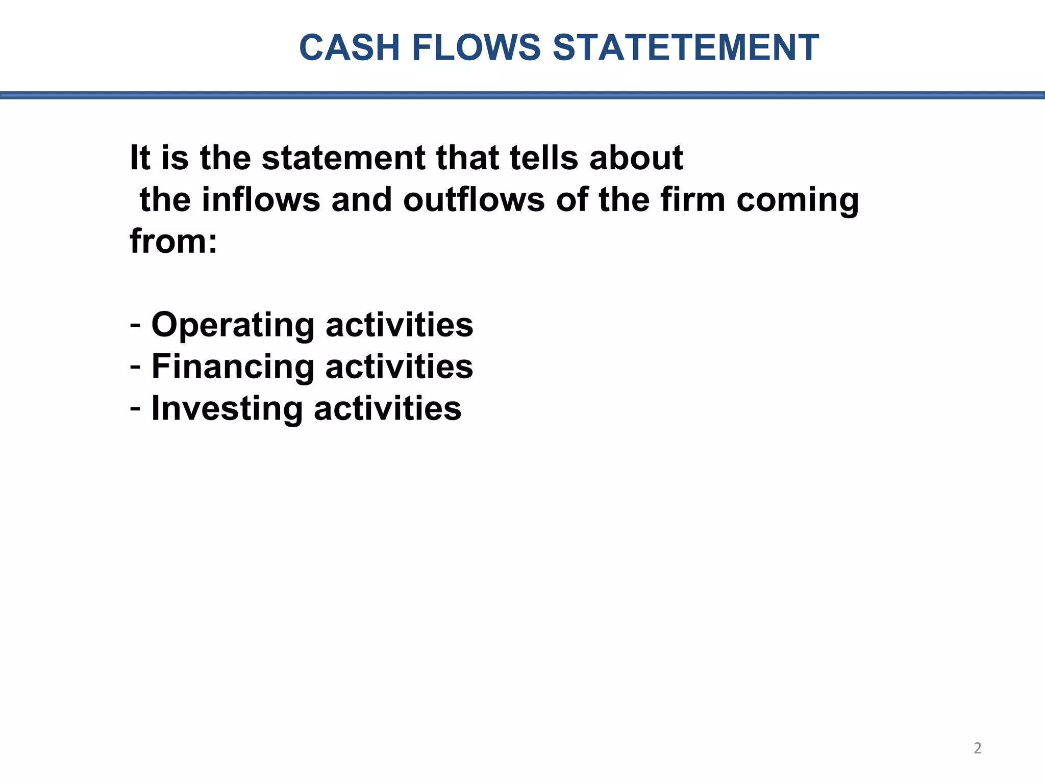 Cash flow analysis | PPT