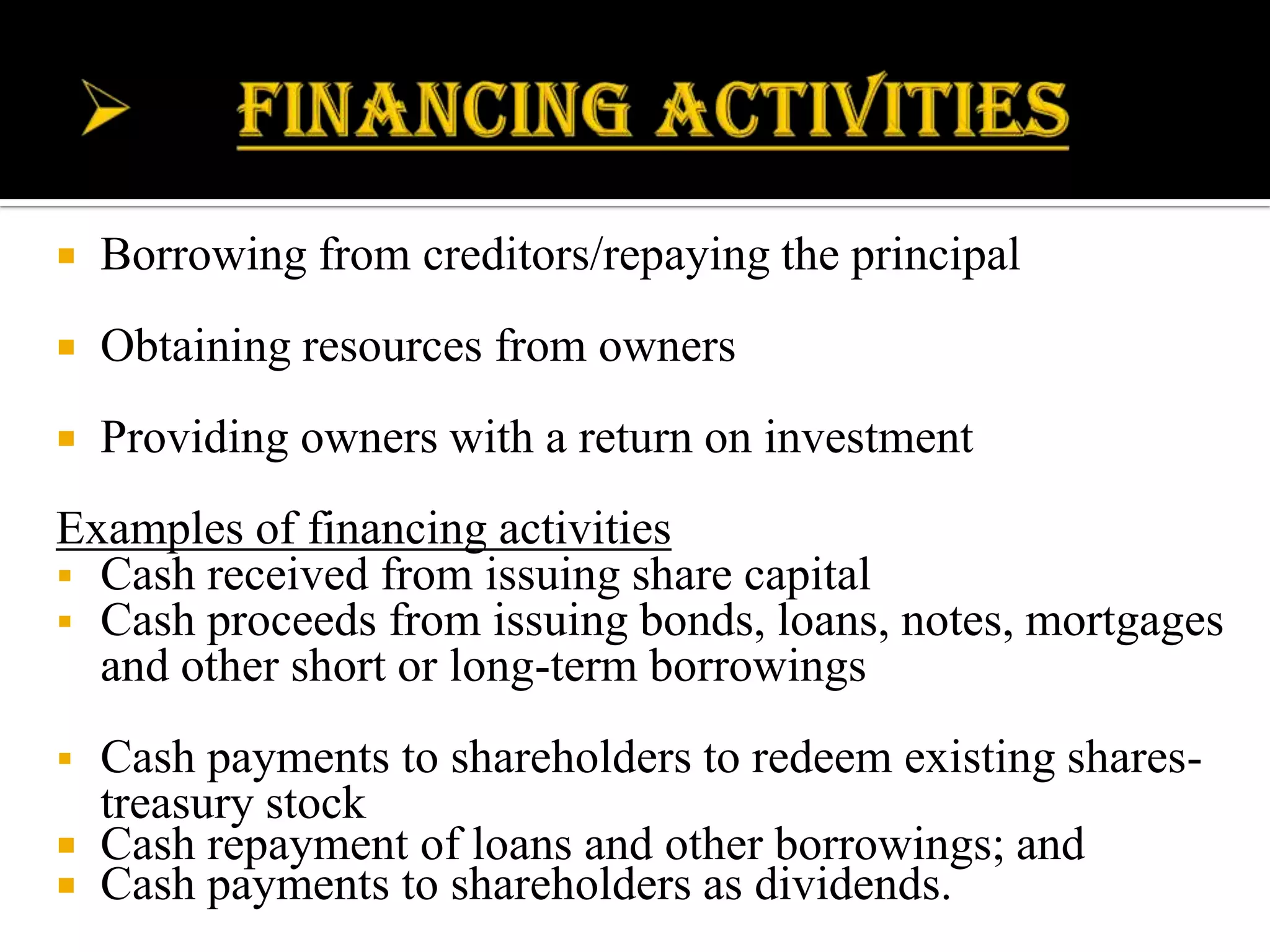 Cash flow analysis | PPTX
