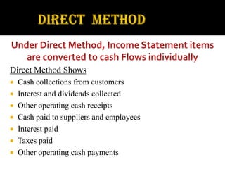 Cash flow analysis | PPTX